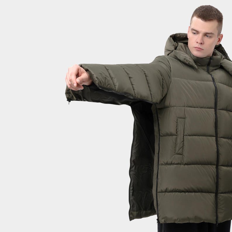 Adaptive Winter Coat With Side Zippers | Easy-access Coat for Shoulder ...
