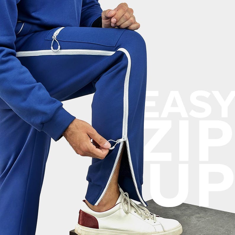 Wheelchair Adaptive Men's Pants | Tear Away, Easy Dressing - Etsy