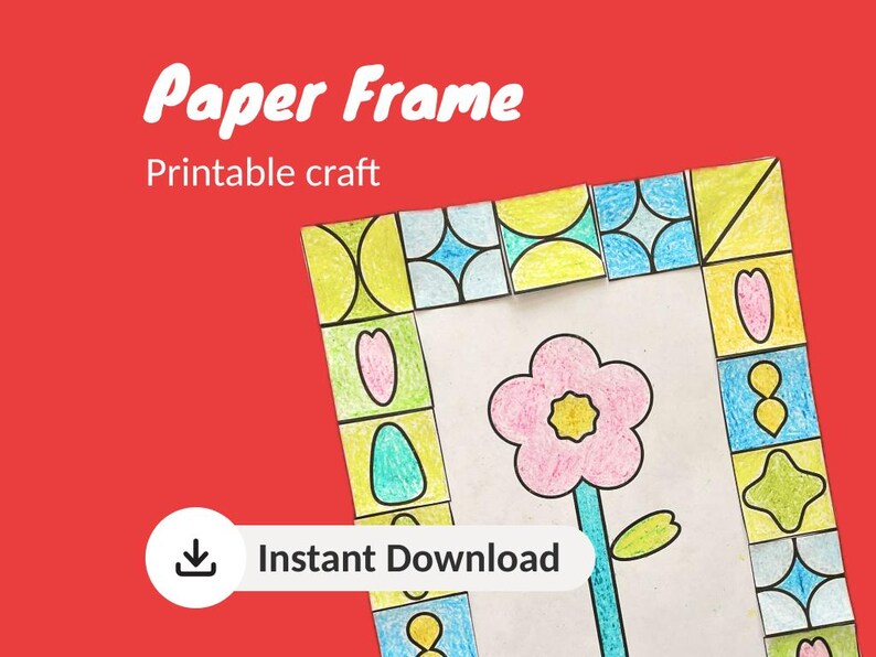 Printable Paper Craft Template | Printable Craft | DIY Printable ...