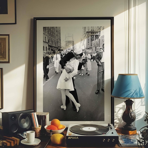 Kissing Sailor - Etsy