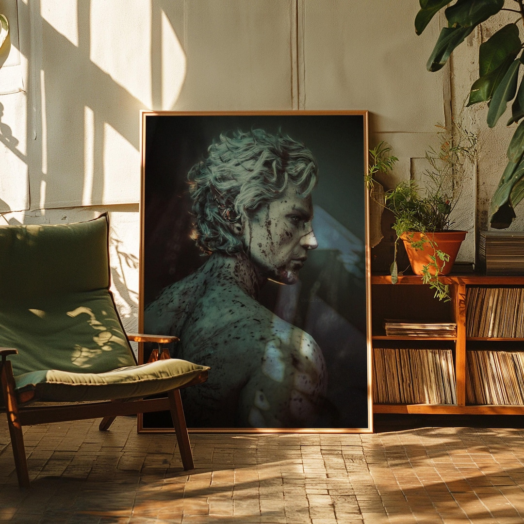 Astarion Baldurs Gate Poster: Vampire Elf Gaming Wall Art - Etsy