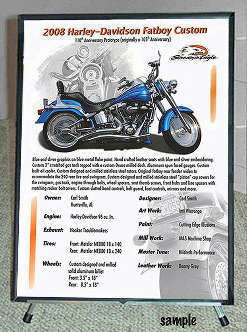 Show Board YOUR MOTORCYCLE - Etsy