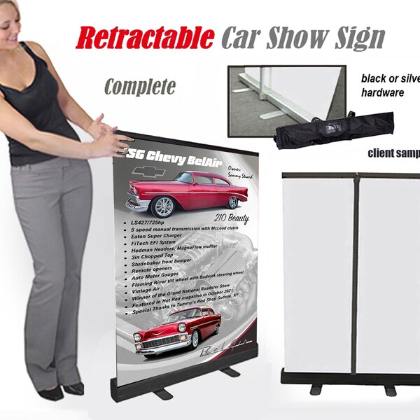 Car Show Display Board - Etsy