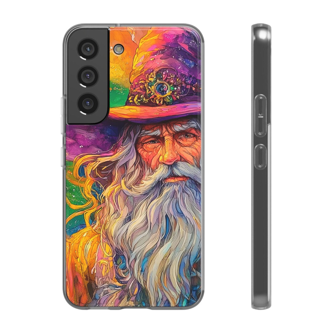 Ledger, Vibrant Wizard Man, Artistic, Phone Case, Flexi Cases, Unique ...