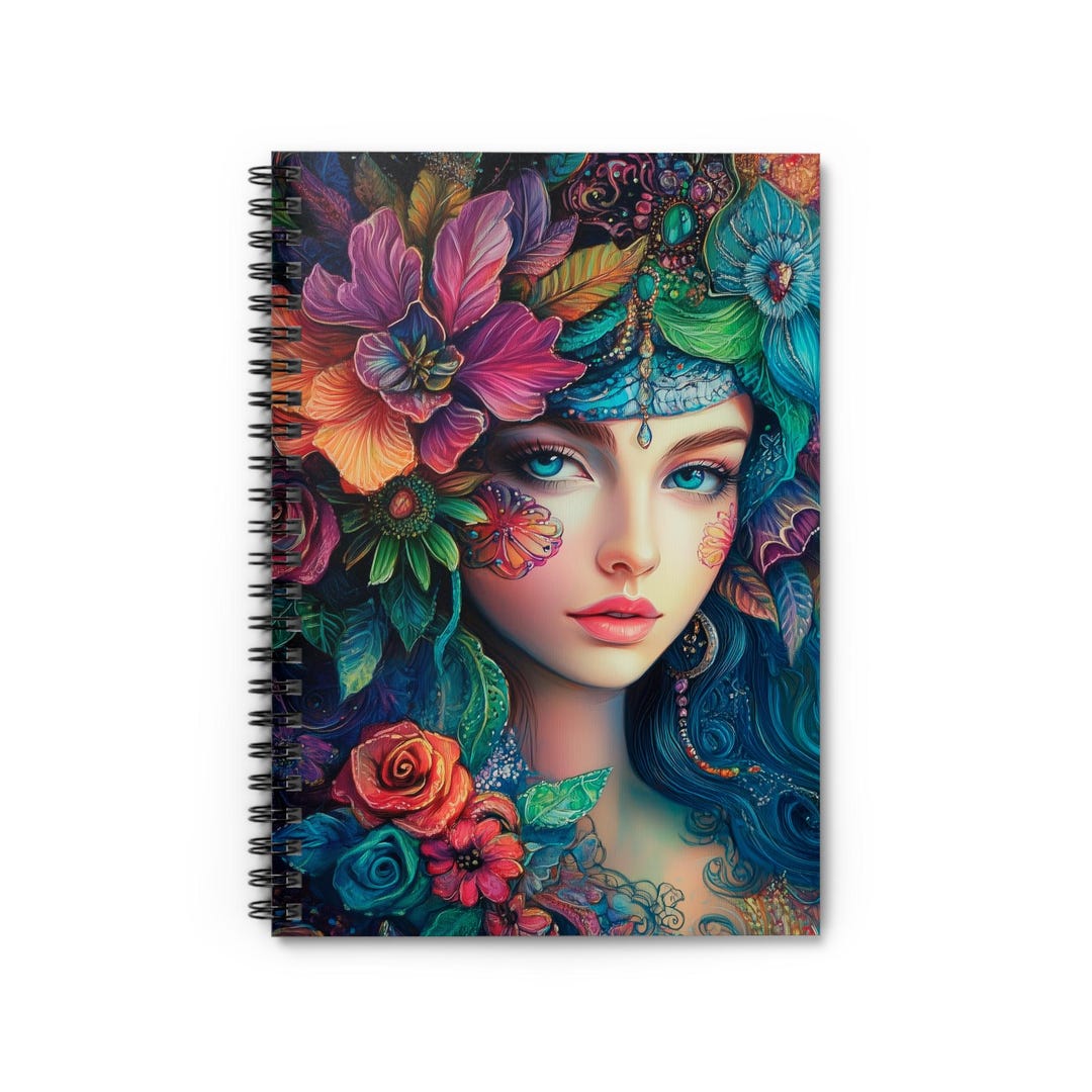 Vita, Flower Woman, School Supplies, Writing Pad, Stationery, Journal ...