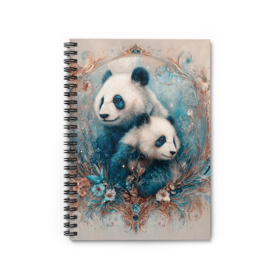 Possitive Perseverance, Artistic, Animal, Journal, Diary, Panda, Spiral ...