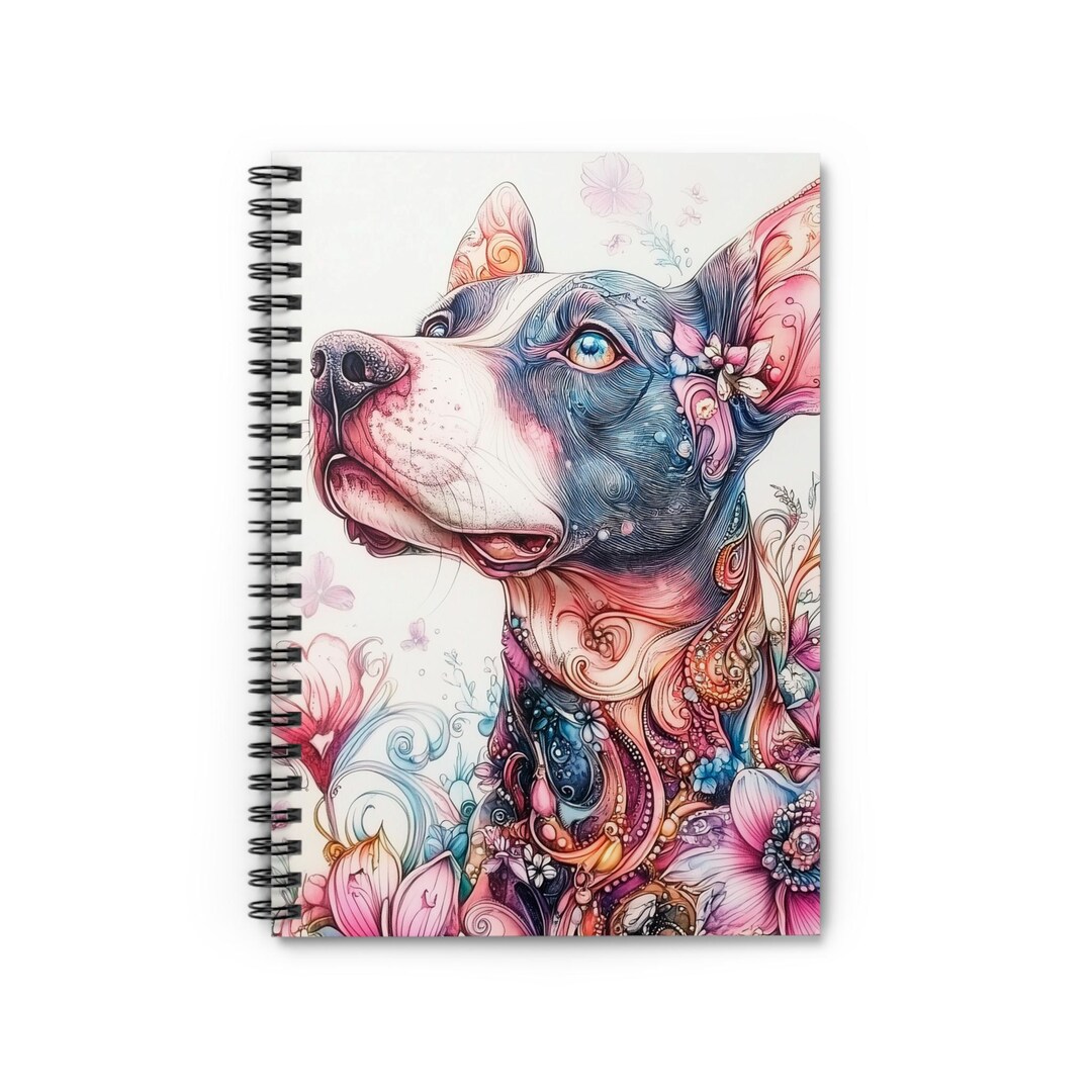 Ryker the Dog, Diary, Journal - Spiral Notebook - Ruled Line - Etsy