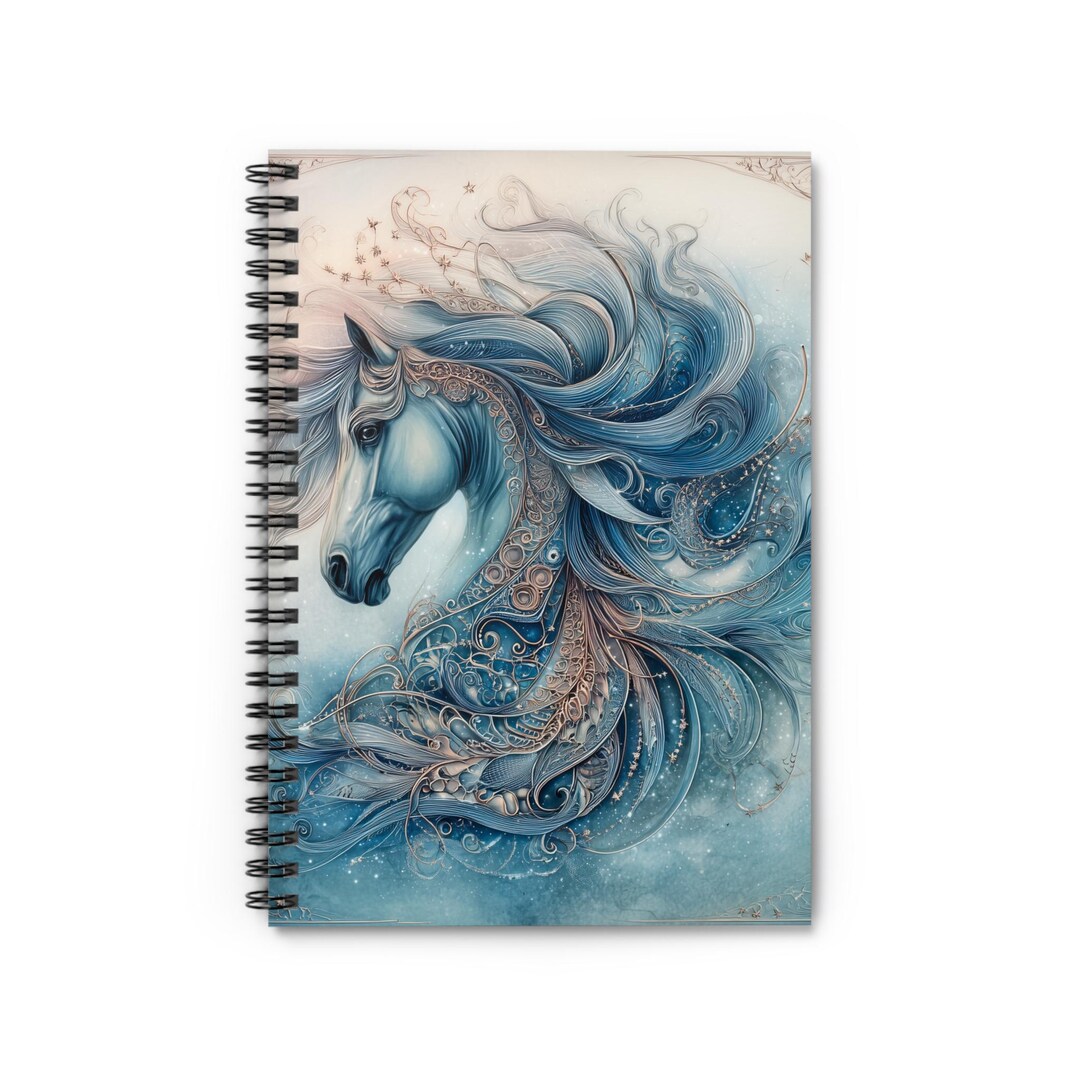 Free From Constraints, Horse, Animal, Artistic, Journal, Diary, Spiral ...