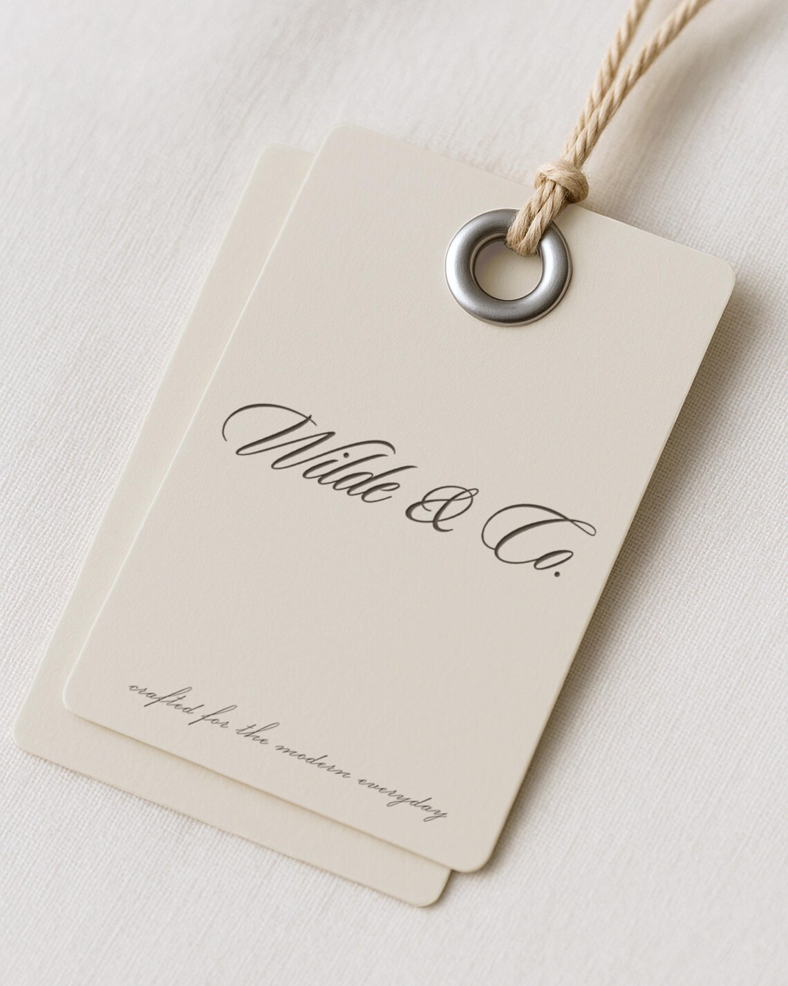 Minimalist Clothing Tag Mockup | PSD Template (digital Download) - Etsy