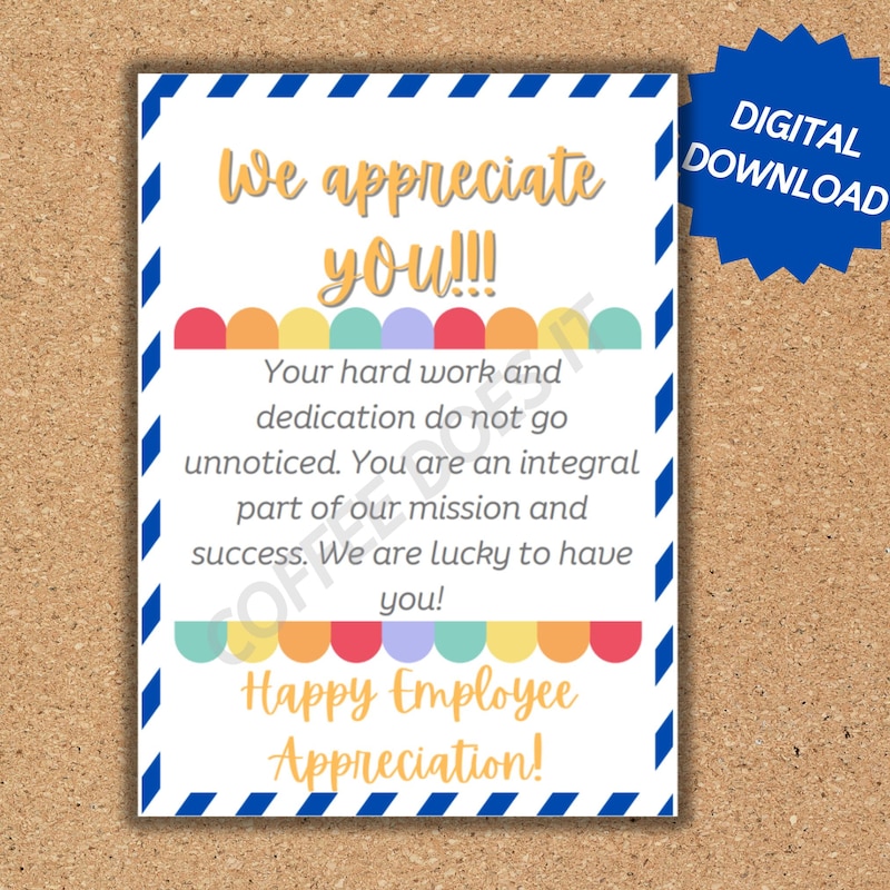 Employee Appreciation - Etsy