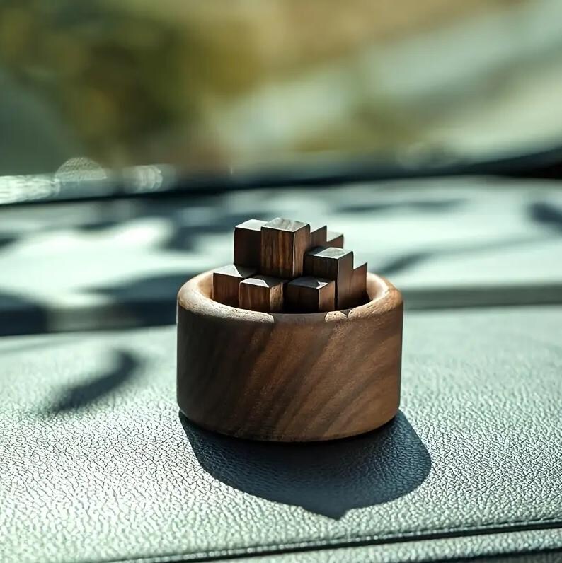 Natural Wooden Essential Oil Diffuser | Handmade Aromatherapy Scent ...