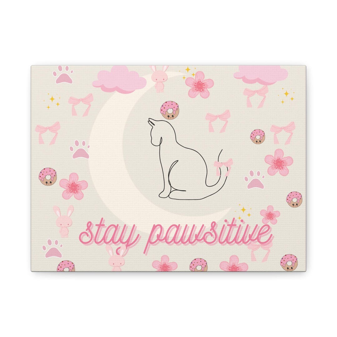 Aesthetics Pink Wall Art Frame |girly Room Decor| Elegant Digital Print ...