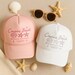 Cousins Beach Foam Trucker Hat, Embroidered Summer Puff Hat, Beach ...