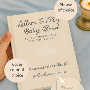 Memory Journal for Grieving Parents, Grief Journal Child, Child ...