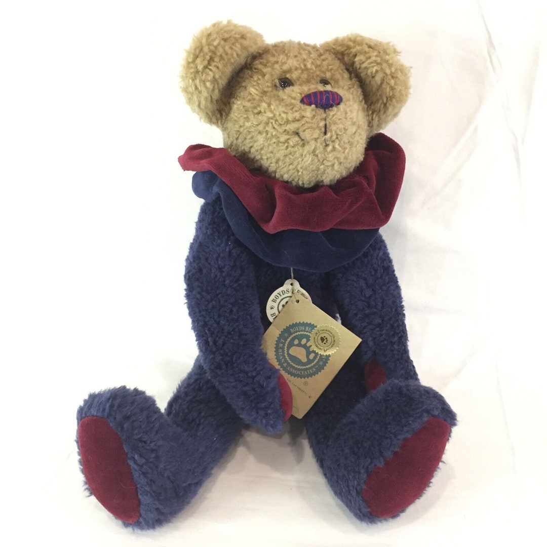 BOYDS BEARS Mr Barnum Clown Bear Special Edition 20th Anniversary New ...