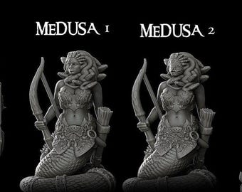 Medusa Gergon - STL File 3D - Etsy