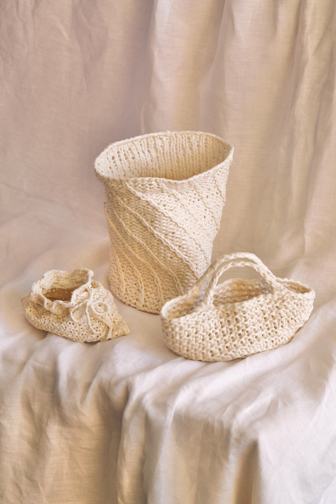 Unique Porcelain - Knitted Porcelain - Porcelain Art Objects - Unique ...