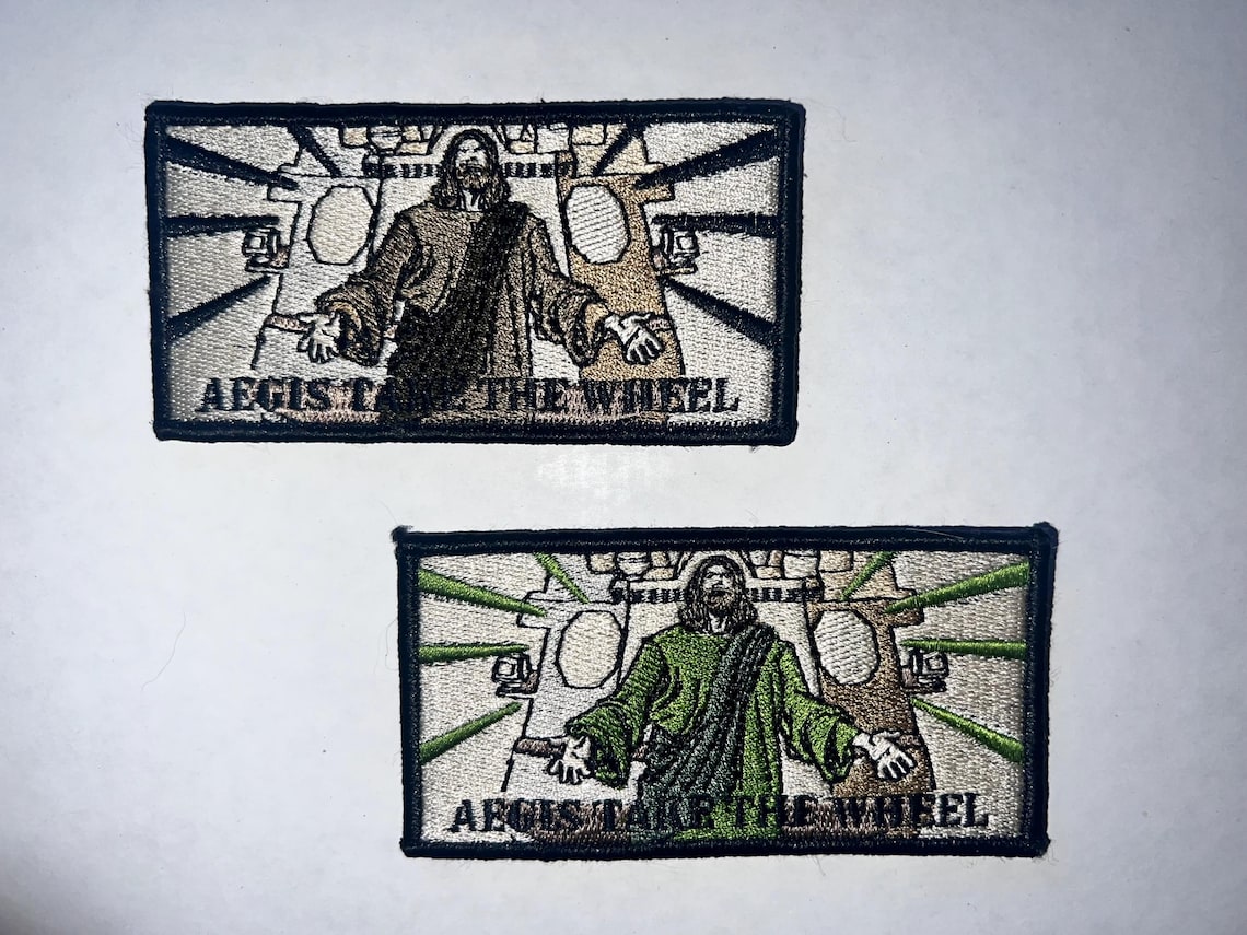 US Navy Aegis Patch - Aegis Guided Missile Destroyer/cruiser Patch ...
