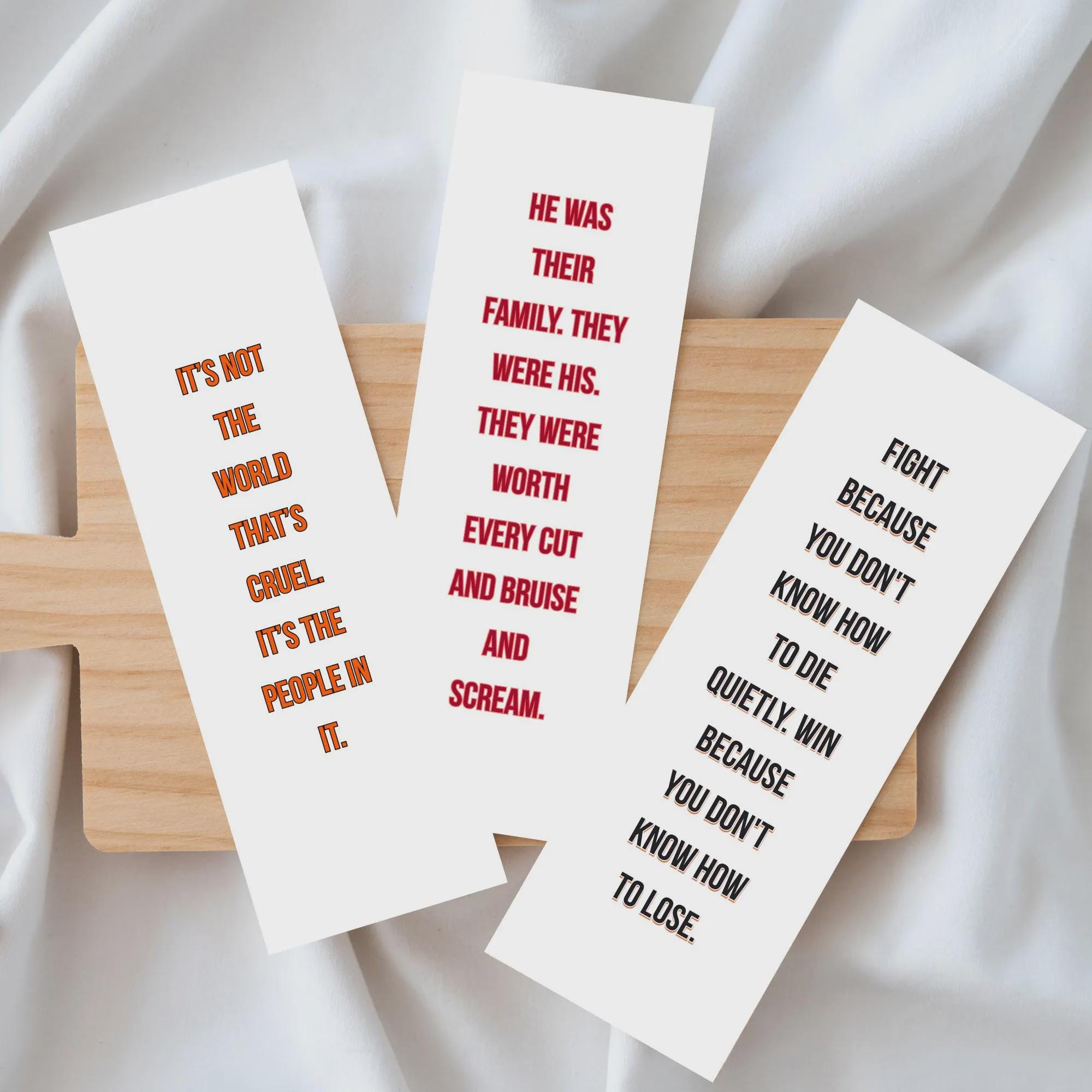 The Foxhole Court by Nora Sakavic Bookmark Quote | Golden Raven ...