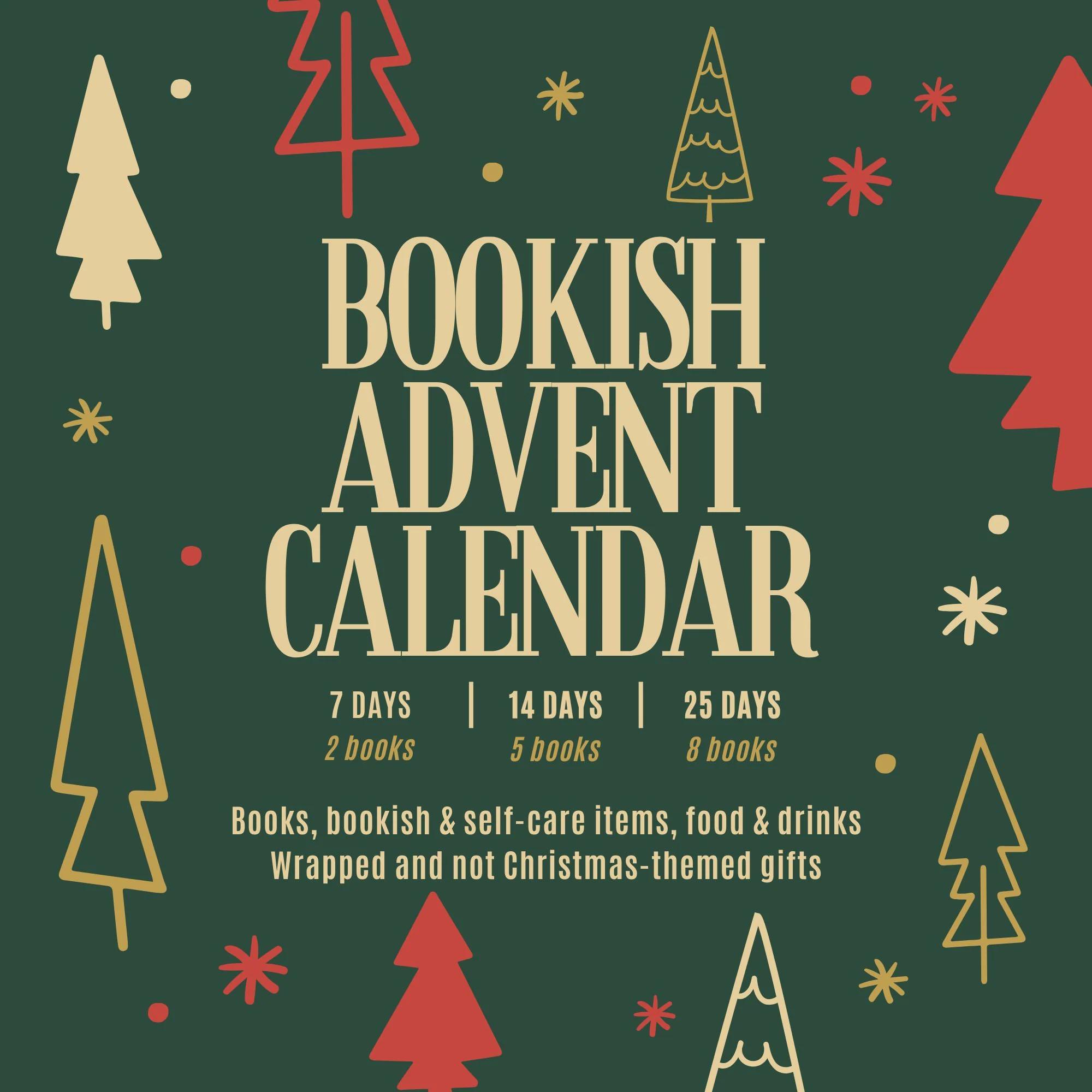 BOOKISH ADVENT CALENDAR 2025 | Christmas Gift Box | Book Lover Gift Box ...