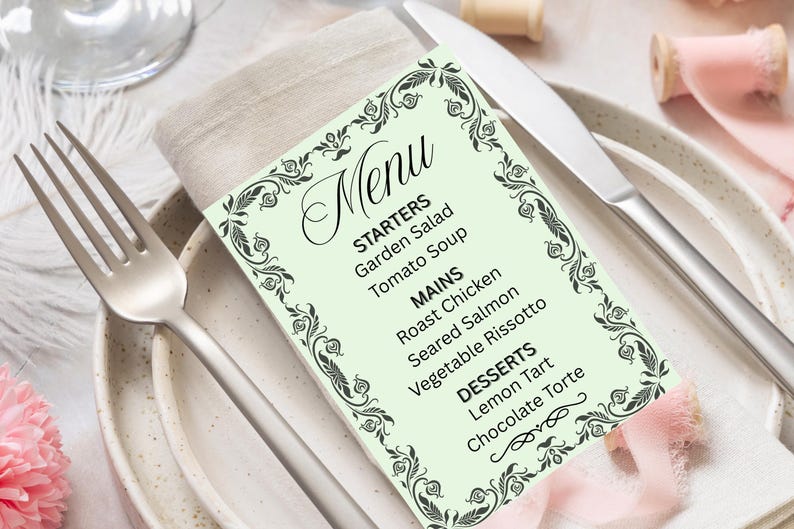 French Chateau Wedding Invitation Suite,chateaucore Template Digital ...