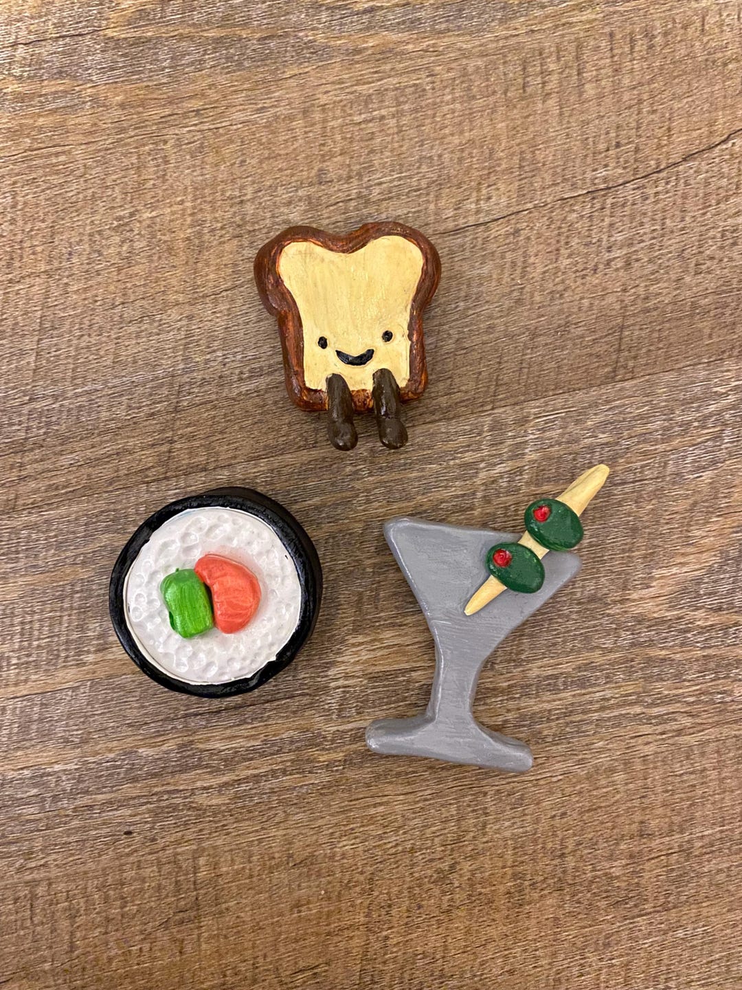Sushi, Martini, Toast Jellycat Clay Magnet + CUSTOM ORDERS! - Etsy