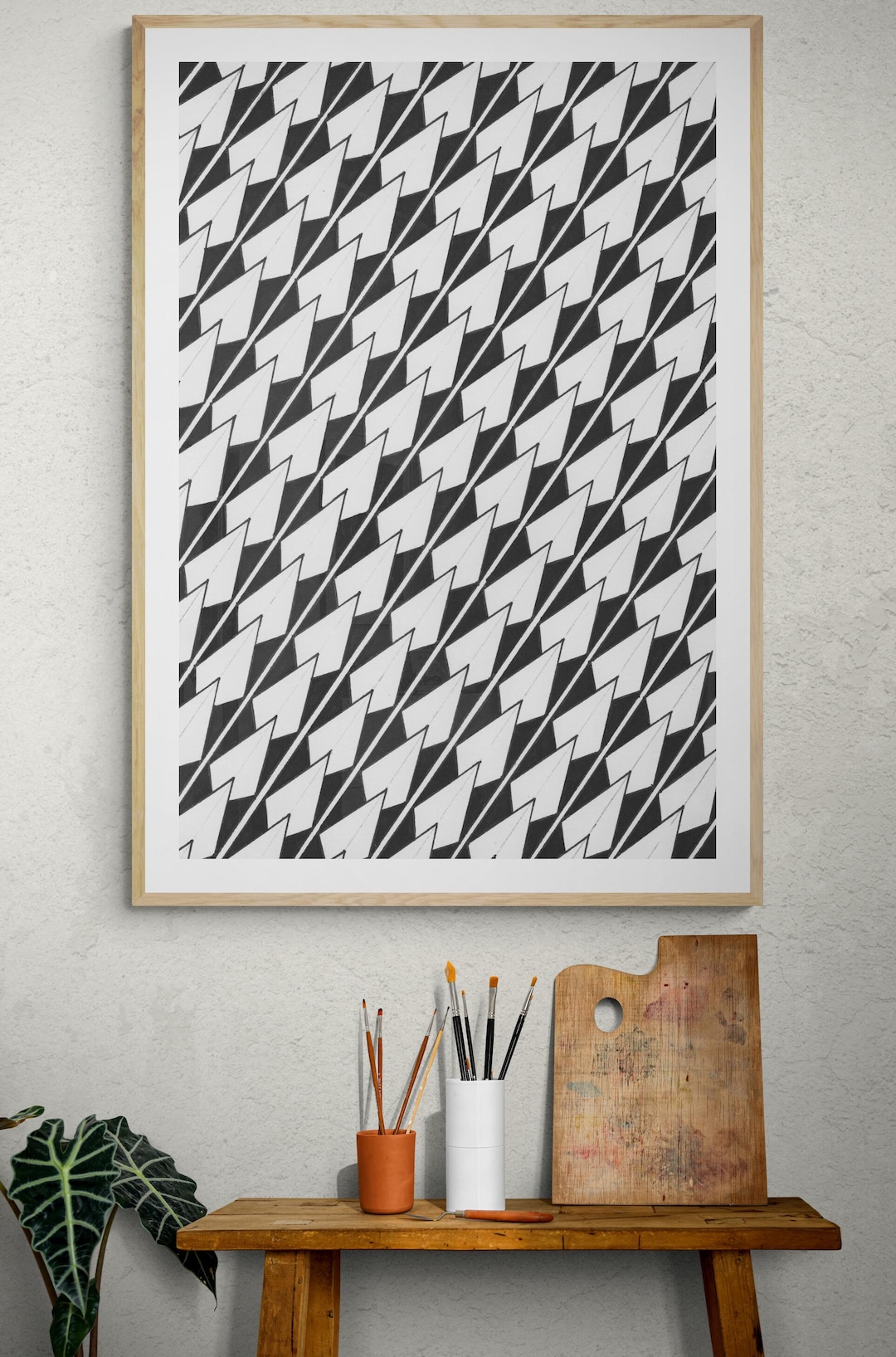 Wall Decor. Polynesian Tribal Art Print: Maori-inspired Drawing Guide ...