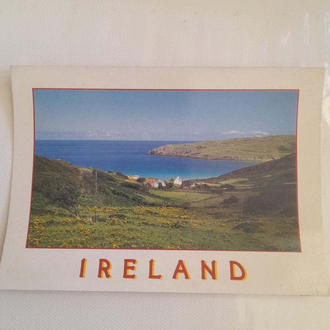 Vintage Irish Postcards From Ireland 1990s - Etsy