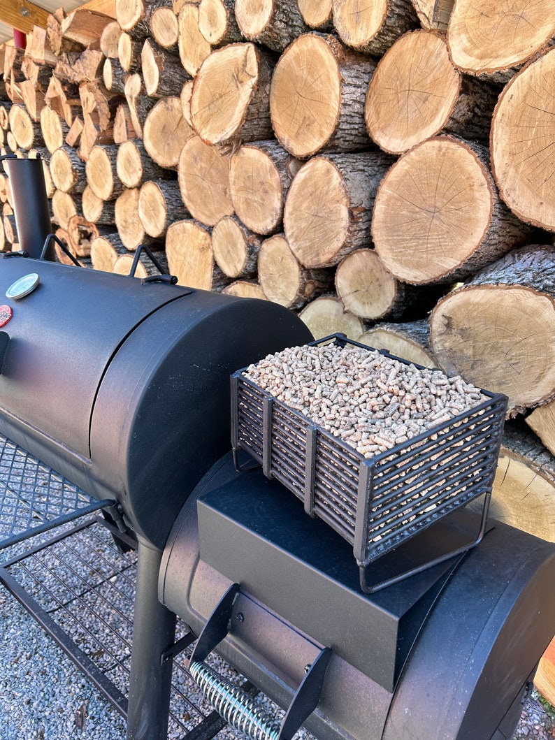 Heavy Duty Wood Pellet Smoker Basket - Etsy