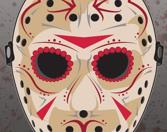 Jason Skull Hockey Mask - Etsy