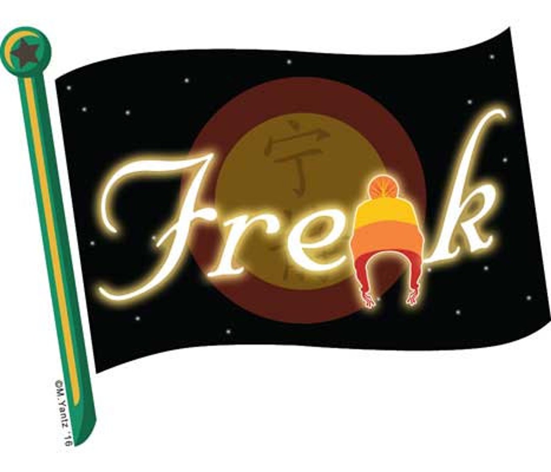 Firefly Freak Flag 4" Vinyl Sticker - Etsy