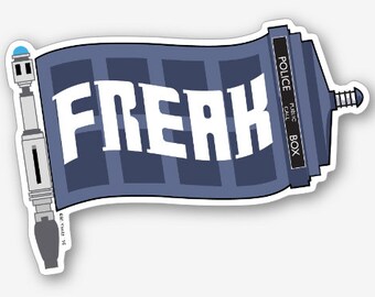 Star Trek Freak Flag 4 Vinyl Sticker | Etsy