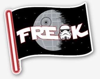 Star Trek Freak Flag 4 Vinyl Sticker | Etsy