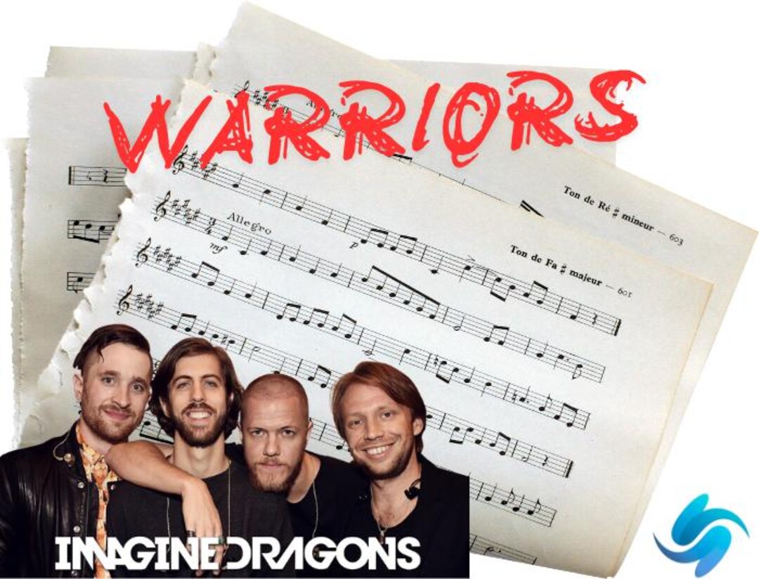 Warriors Sheet Music - Imagine Dragons - PDF - Sheet - Piano - Digital ...