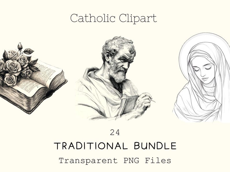 Traditional Catholic Clipart Collection, Transparent Religious Pngs ...