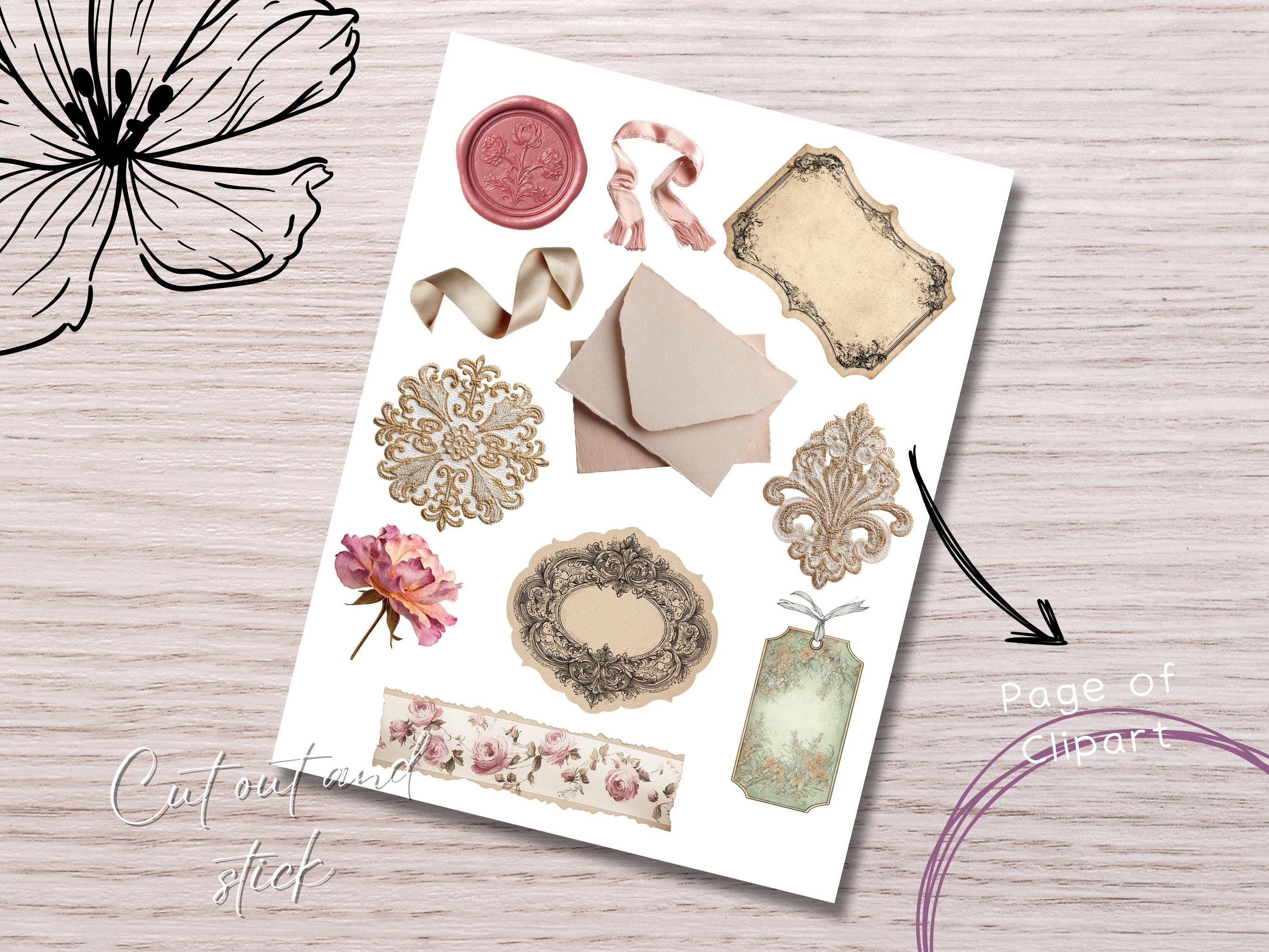 Christian Faith Junk Journal Ephemera, Traditional Catholic Scripture ...