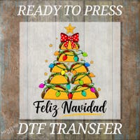 Spanish Christmas DTF Transfer, Ready to Press, T-shirt Transfers, Heat ...
