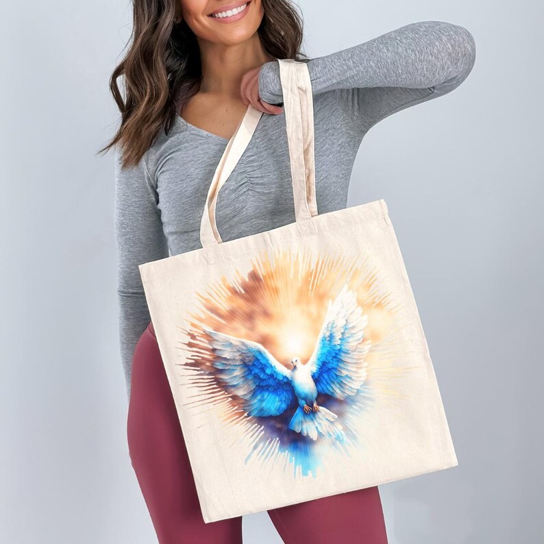 Holy Spirit Dove DTF Transfer: Christian Religious Apparel Print - Etsy