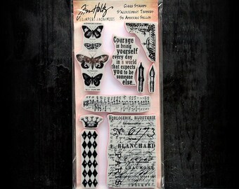 Butterfly Ink Stamps - Etsy