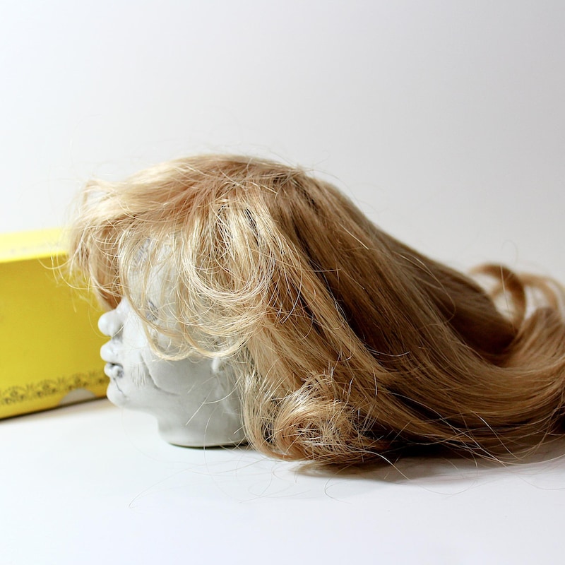 Doll Wig Blonde 10 - Etsy