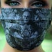 Fabric Face Mask, Death Head Moth, Skull Mask, Hawkmoth Mask, Face Mask ...