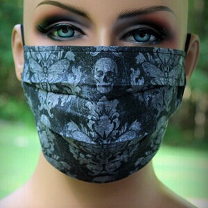 Fabric Face Mask, Death Head Moth, Skull Mask, Hawkmoth Mask, Face Mask ...