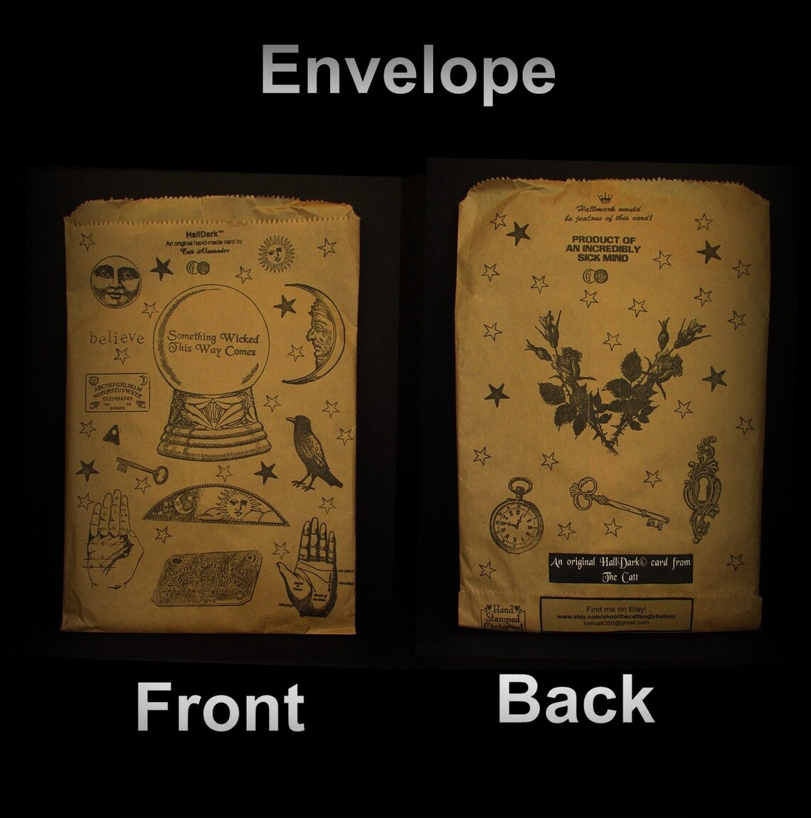 Halloween Gypsy Card Gypsy Note Card Gypsy Greeting Card - Etsy