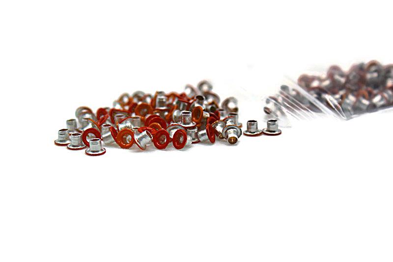 Red Eyelets, 1/8 Inch, 200 Eyelets, Red, Scrapbooking, Valentines ...