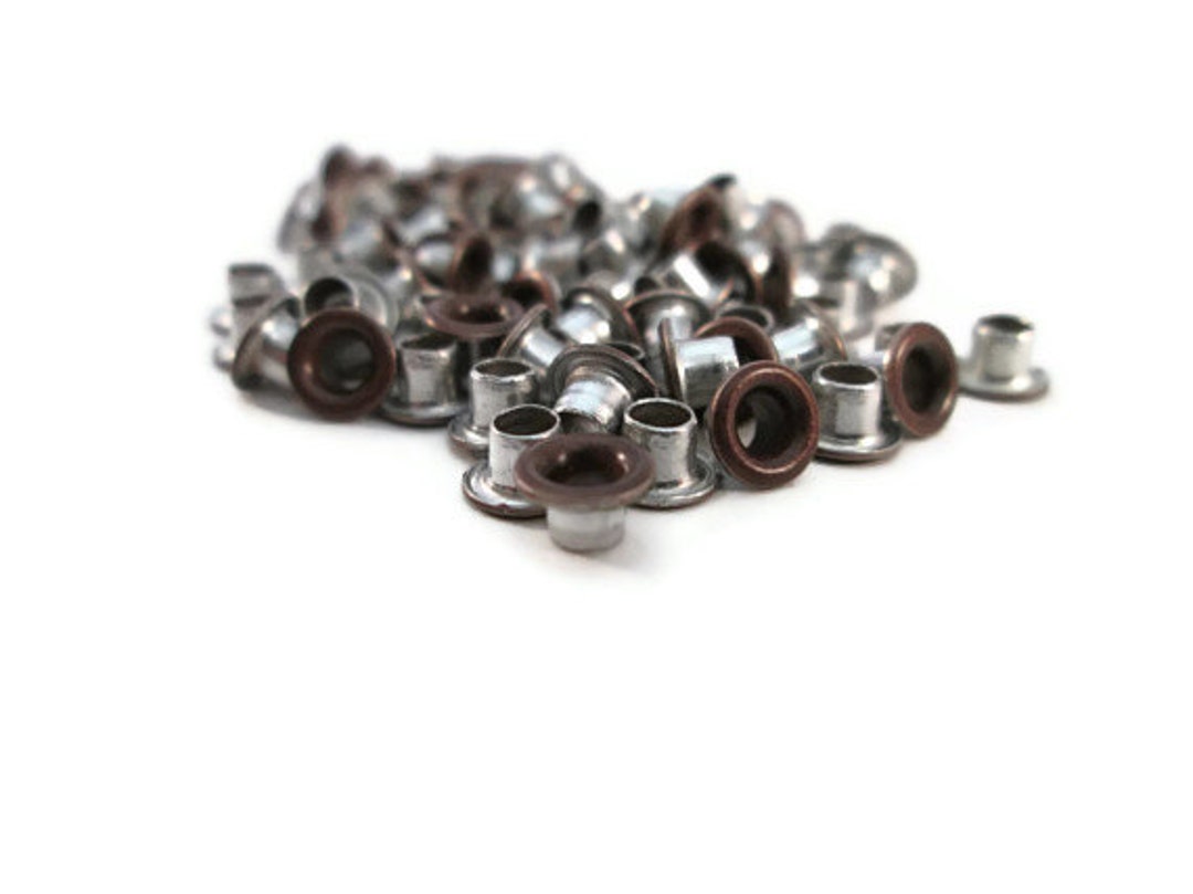 Brushed Copper, Copper Eyelets, 1/8 Inch, Scrapbooking, 200 Eyelets ...