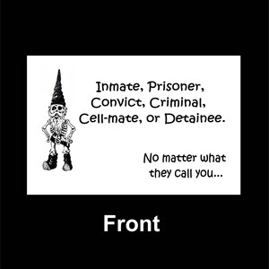 Miss You Card, Prison Greeting Card, Encouragement Card, Prison Card ...