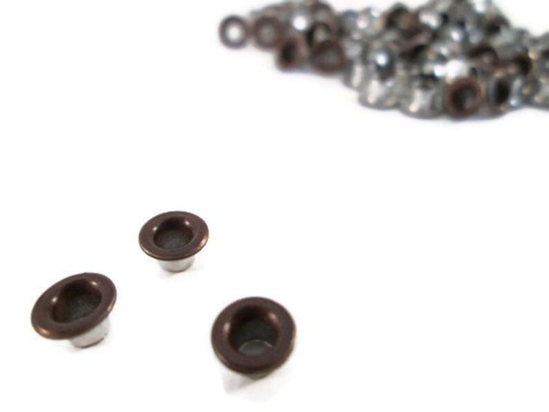 Brushed Copper Copper Eyelets 1/8 Inch Scrapbooking 200 - Etsy