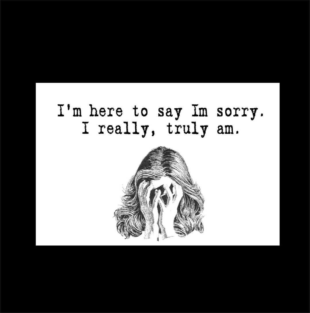 Apology Card, Prison Greeting Card, Encouragement Card, Prison Card ...
