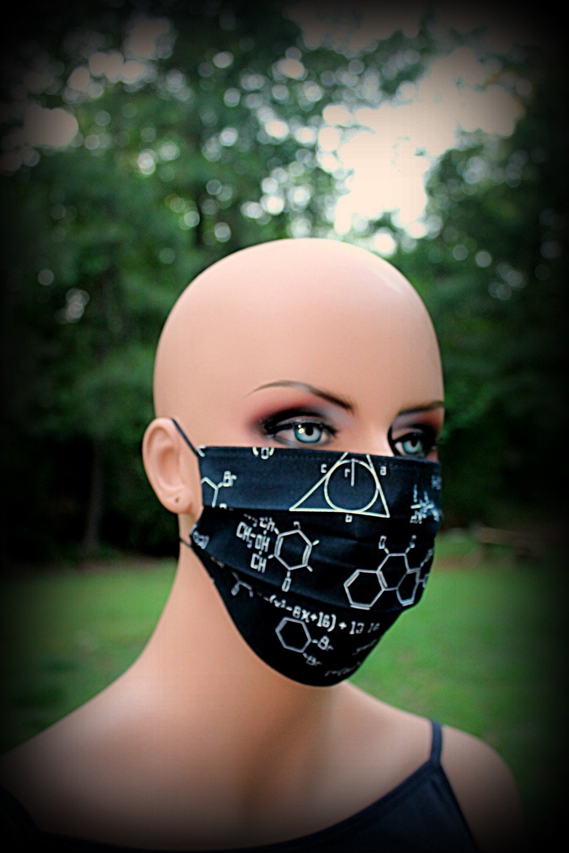 Cloth Face Mask, Physics Mask, Science Mask, Science Geek Mask, Fabric ...