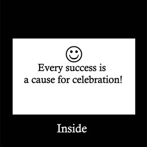 Congratulations Card, Inmate Card, Prison Greeting Card, Encouragement ...